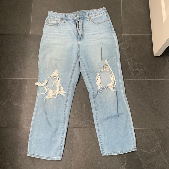 Universal Thread | Jeans | Universal Thread Highest Rise Straight Crop ...